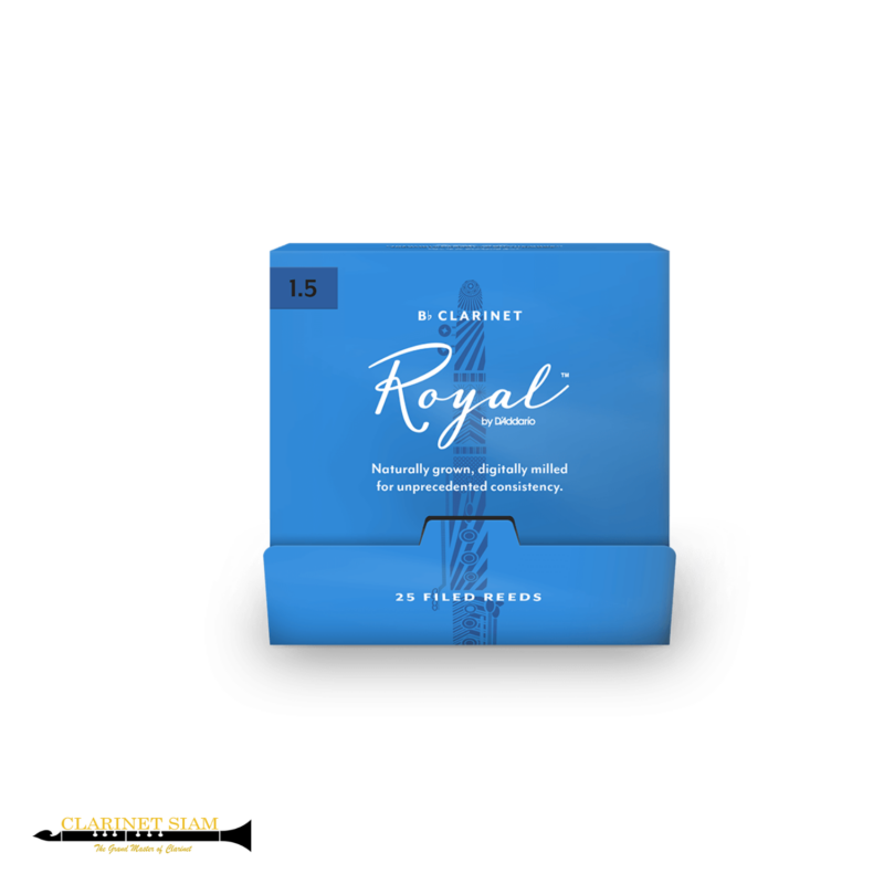 ROYAL BY D’ADDARIO Bb CLARINET REEDS [25 PCS] – clarinetsiam